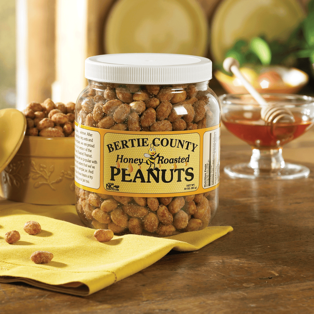 Honey Roasted Peanuts | Bertie County Peanuts