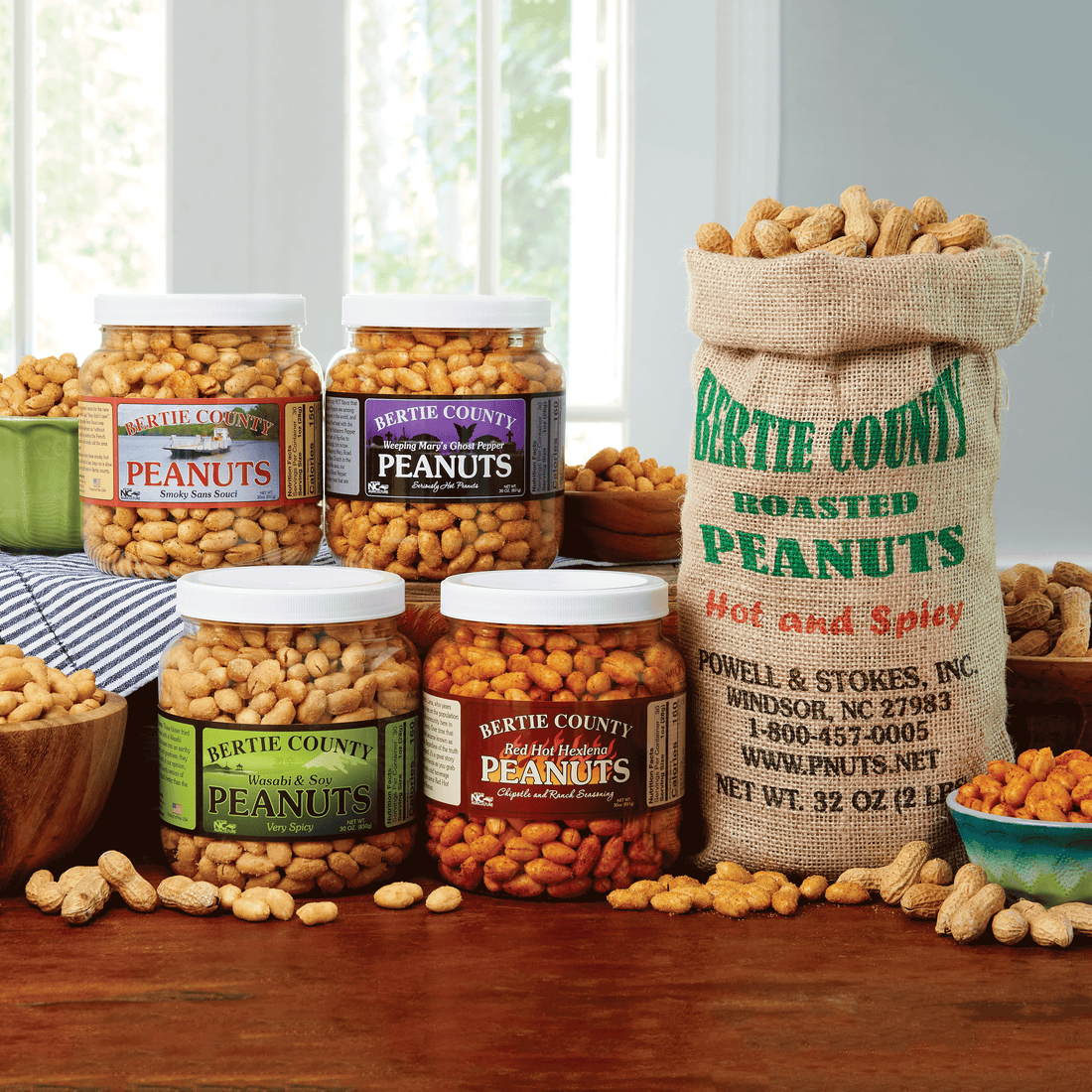 Five Alarm Fire Gift Box | Bertie County Peanuts