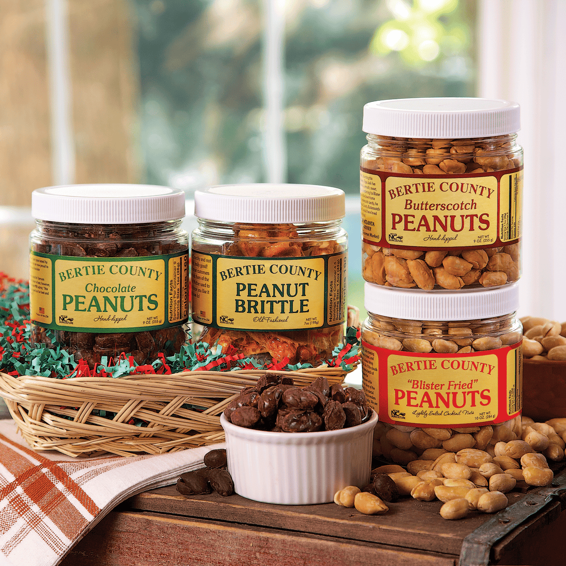 Four Flavors Sampler | Bertie County Peanuts