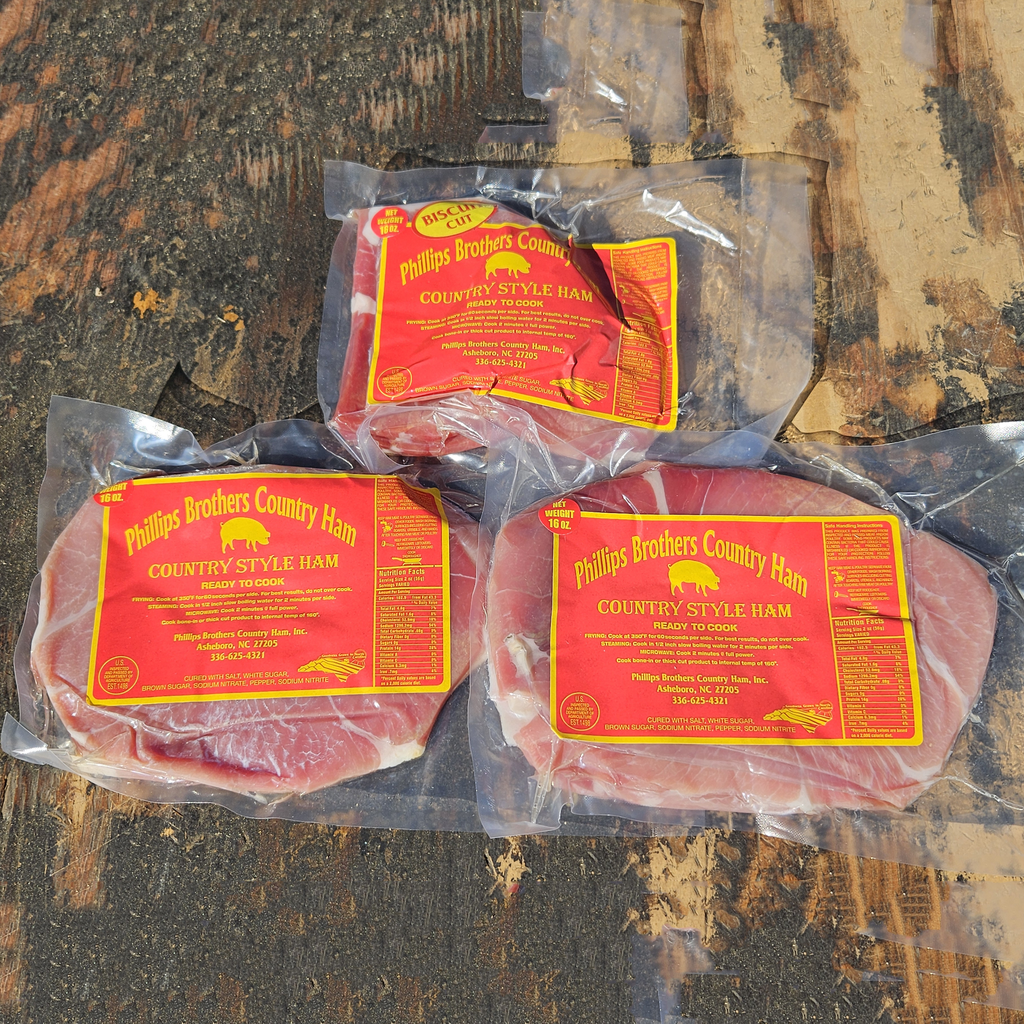 Sliced Country Ham | Bertie County Peanuts