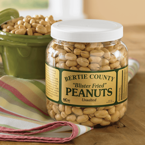 Unsalted Blister Fried Peanuts | Bertie County Peanuts